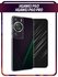 Чехол на Huawei P60/P60 Pro / Хуавей P60/P60 Про с принтом "Зеленый карбон"