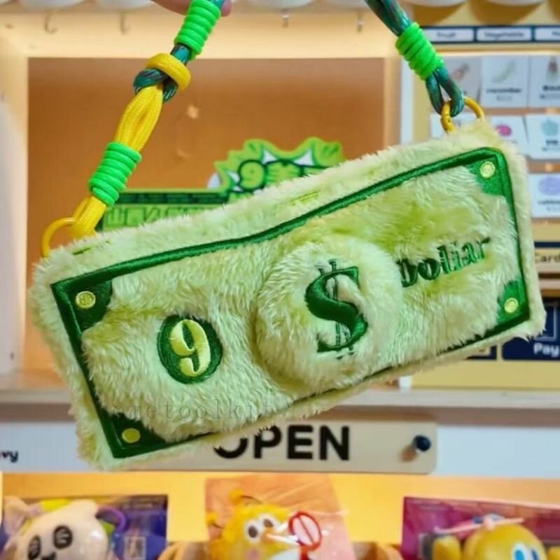 <Шумовой Эффект>9 Dollar Звуковой Кошелек с Графикой <9 долларов> креативный аксессуар для хранения мелких денег, стильный подарок