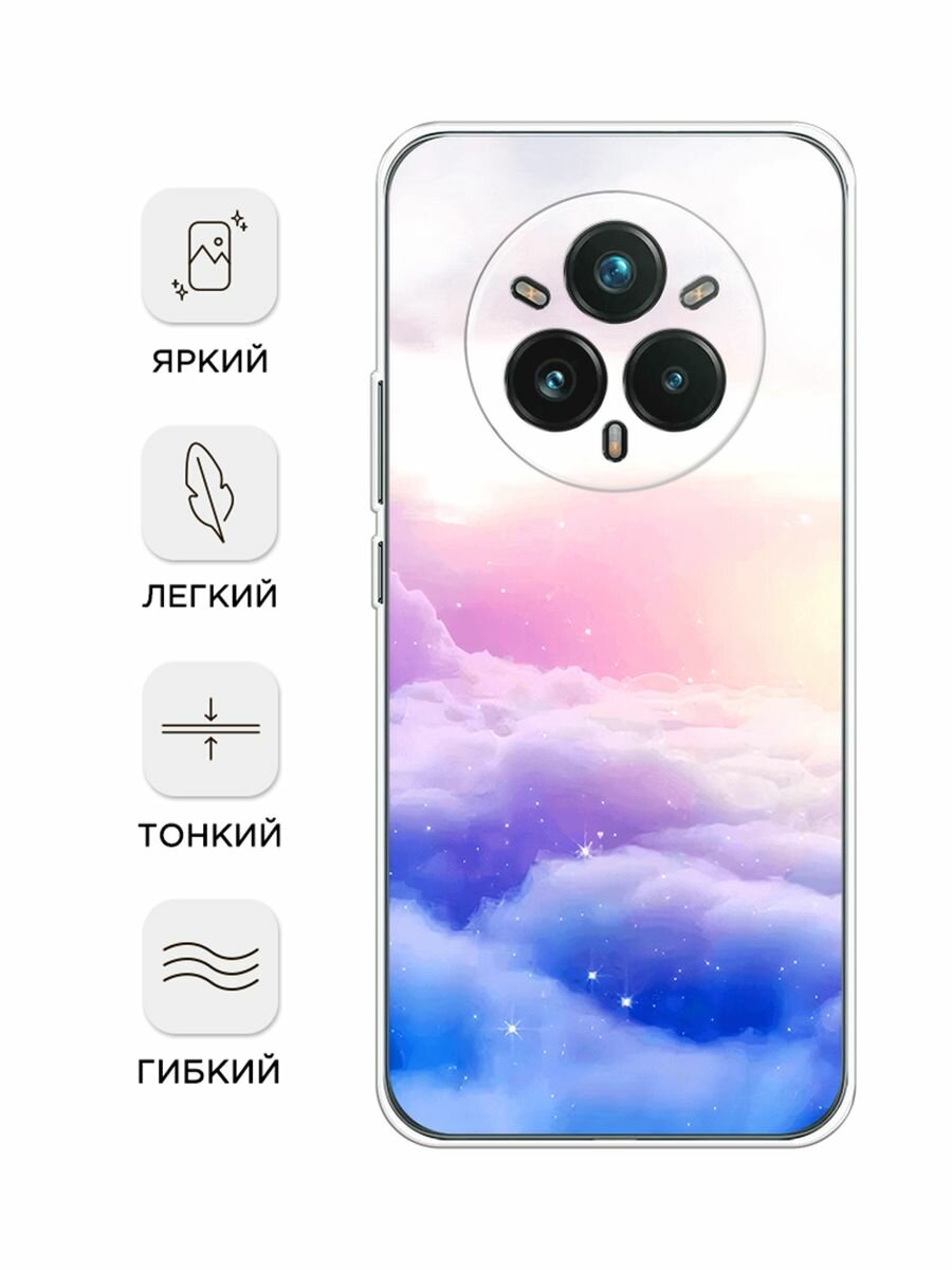 Силиконовый чехол на Realme 14 Pro / Реалми 14 Про с принтом "Небеса" — фото 1