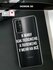 Чехол на Honor 30 / Хонор 30 с принтом "Живу как положено", прозрачный