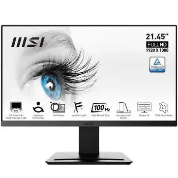MSI 21.45" Монитор MP223, черный