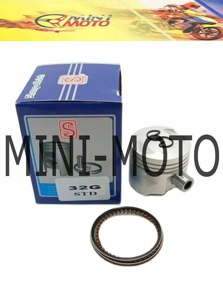 Поршень (в сборе) Suzuki LETS 4Т (STD) SEE (32G)