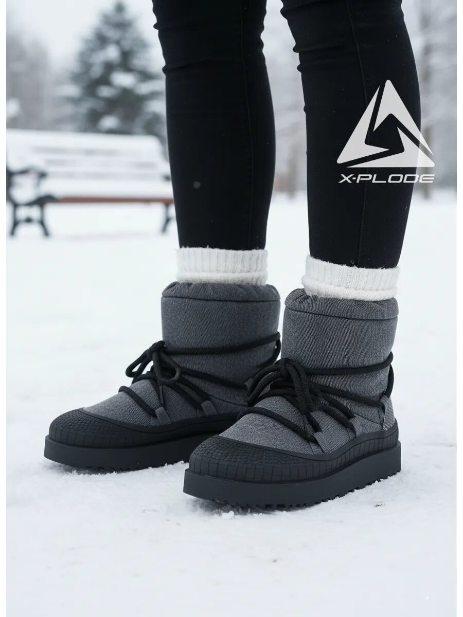 Сапоги ЖенскийЗимаСтильВысокая зима