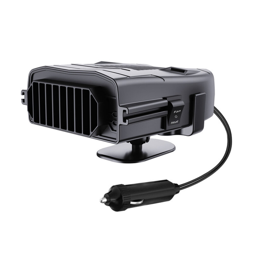 Обогреватель автомобильный портативный, 12В, 2-в-1 (нагрев/охлаждение), поворотный 360°