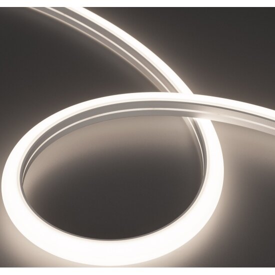 Лента герметичная Arlight MOONLIGHT-TOP-A140-16x15mm 24V Day5000 (9.6 W/m, IP65, 2835, 5m, wire x1) (, Вывод вниз, 3 года)