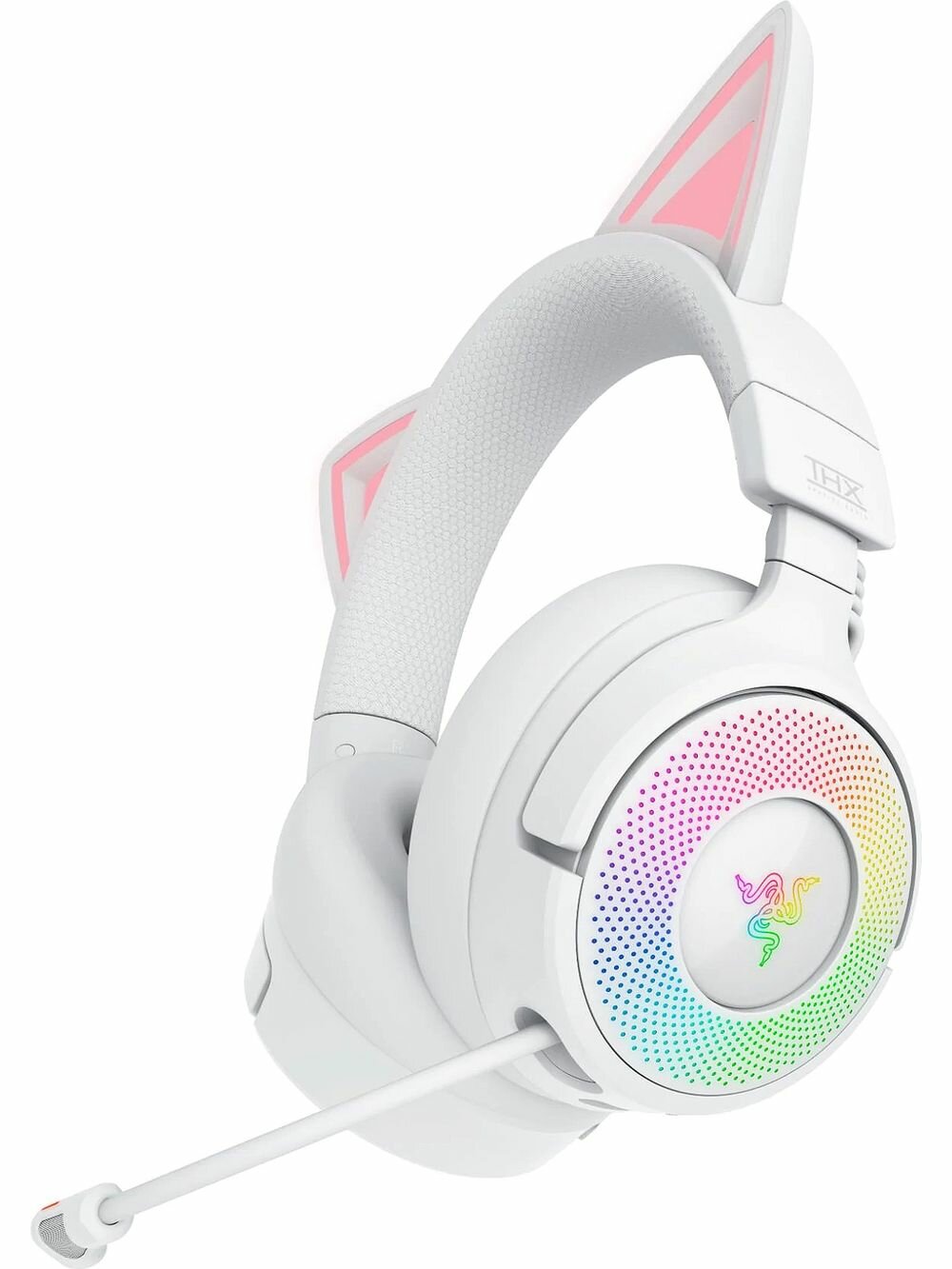 Игровые наушники Razer Kraken Kitty V3 Pro RZ04-05170400-R3M1, белые