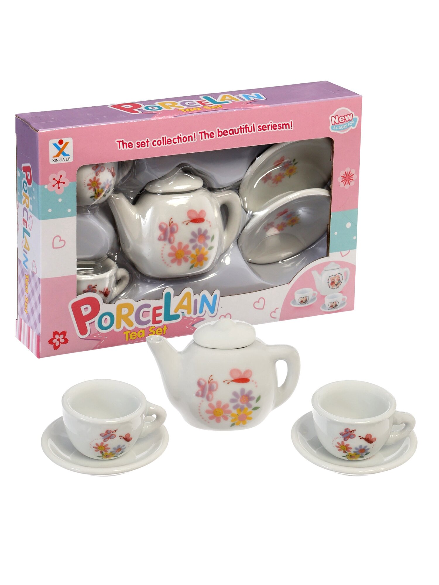 Посуда детская игрушечная «Чайный сервиз», набор 5 предметов