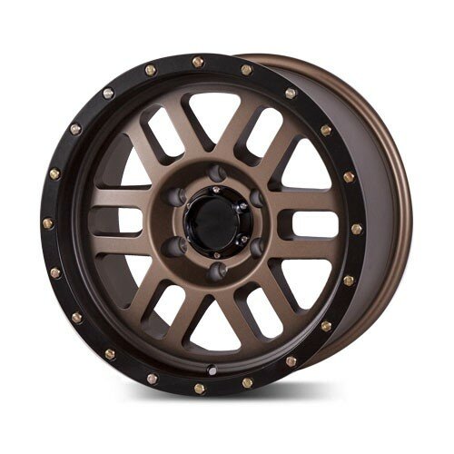 Колесный диск Lizardo XH123 9x17/6x139.7 D106.1 ET-12 бронзовый матовый черная полка