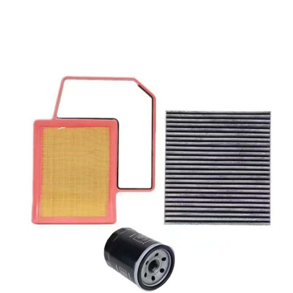 Набор фильтров из 3 шт. для BYD HAN DM-i DM-p 1.5T PHEV 2021-13708293 HCE8121211FE1 03C115561B Комплект масляного воздушного фильтра для топливной кабины двигателя