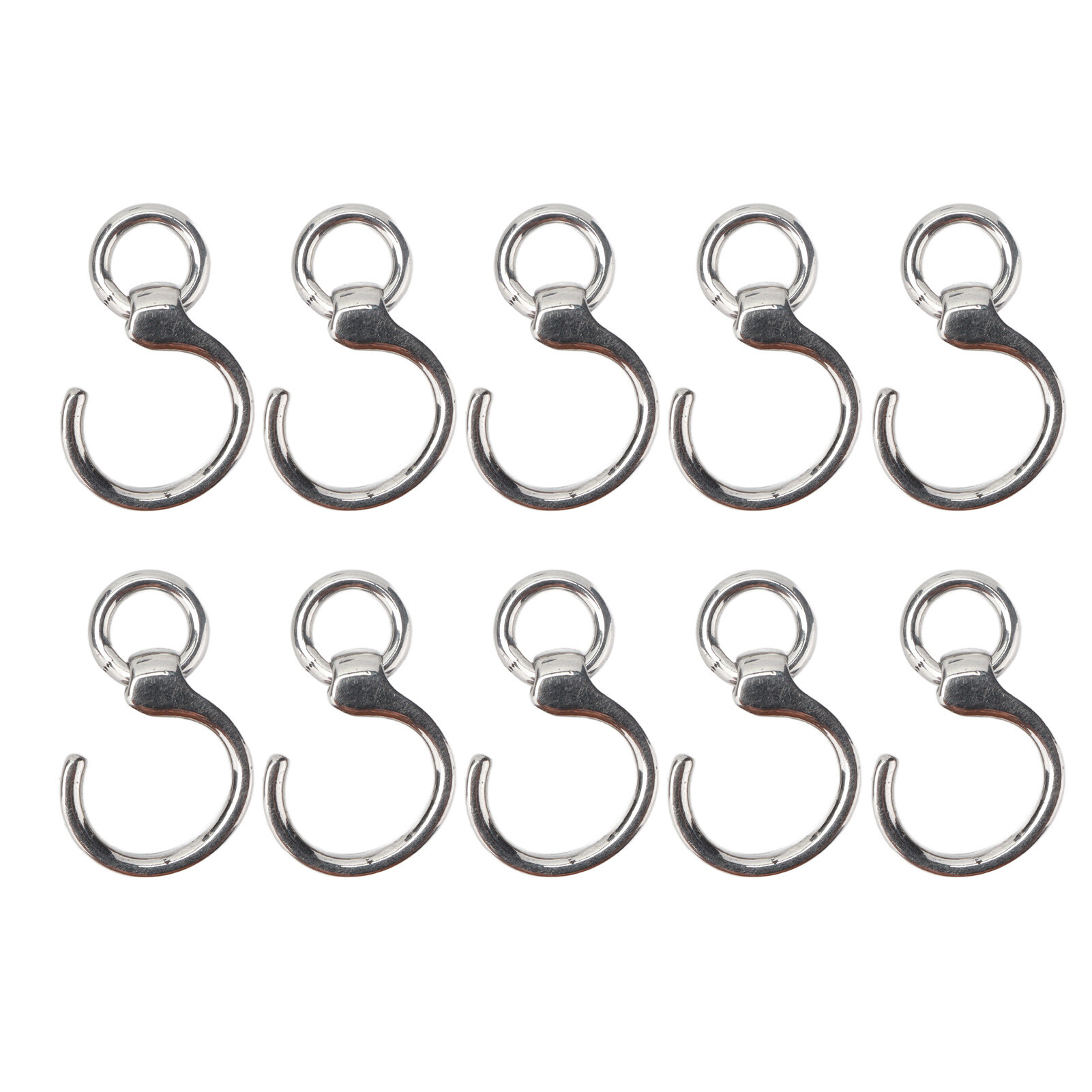 10 шт. Кольца для лапок птиц из нержавеющей стали, аксессуар для обучения полетам попугаев на открытом воздухе.