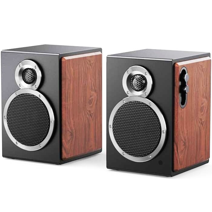 Колонки FiiO SA1 (F3053S) Twilight Black мощность 50 Вт, Bluetooth v5.4, пульт - чёрный