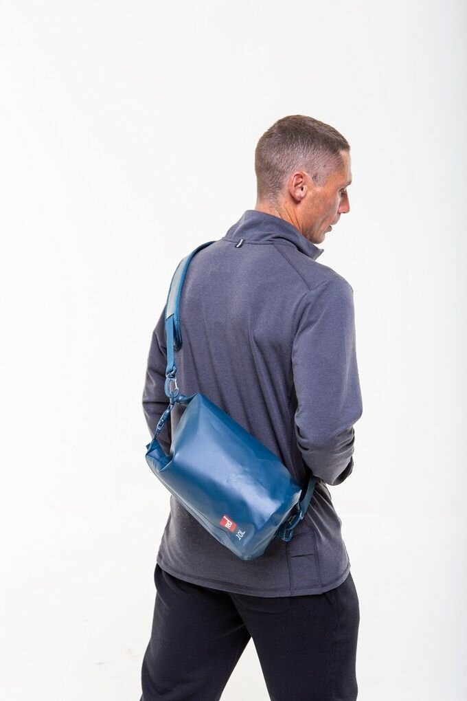 Гермомешок гермосумка для сапборда непромокаемый RED ORIGINAL Roll Top Dry Bag V2 10 литров deep blue