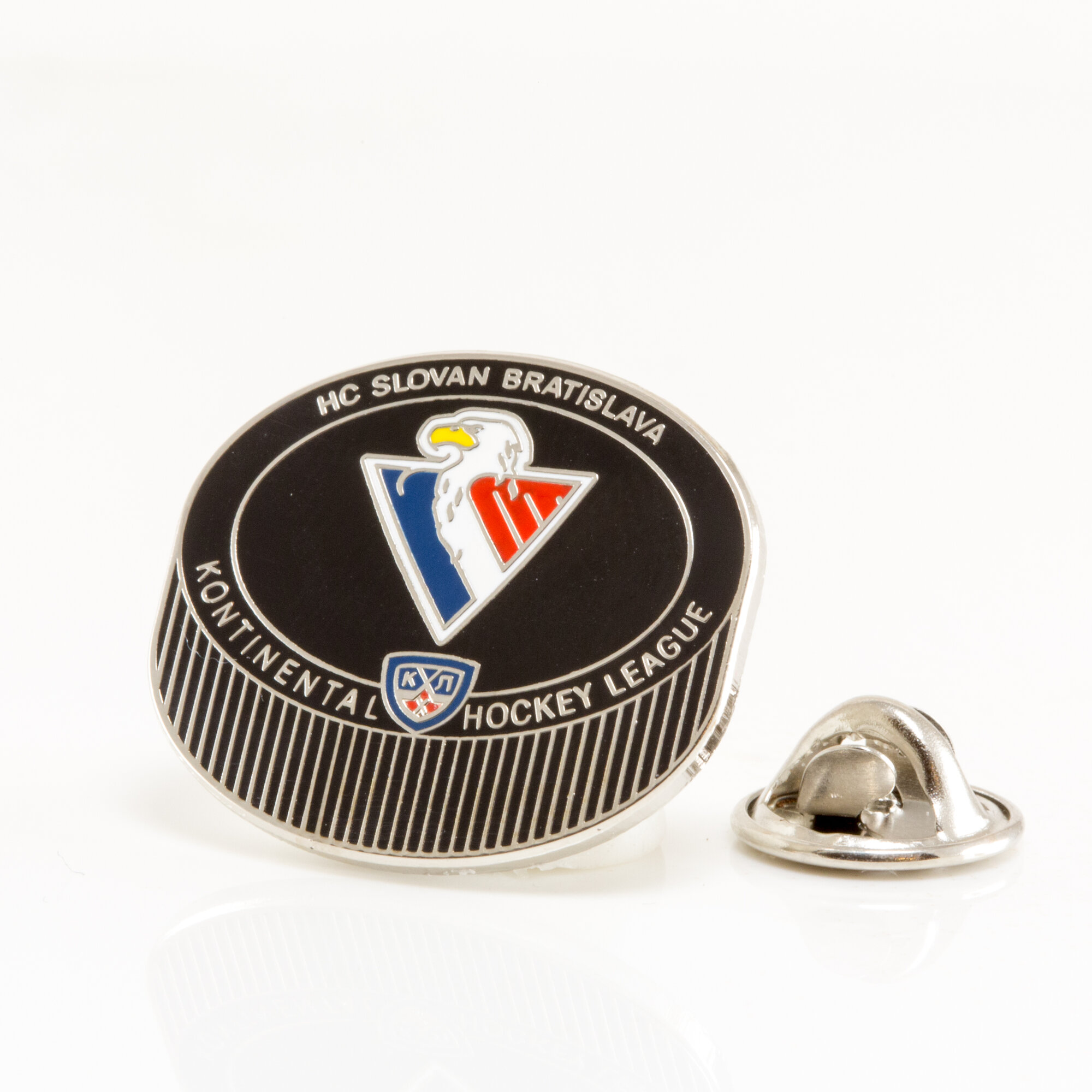 Хоккейный значок ХК Слован (Братислава, Словакия) "Шайба"