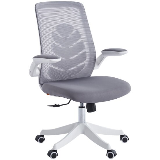 Кресло офисное Chairman CH565 белый пластик, серый