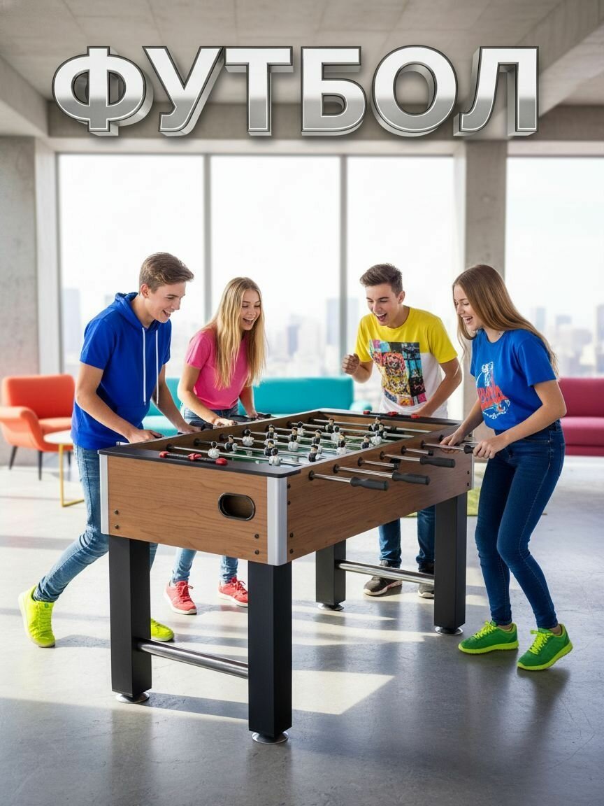 Игровой стол кикер футбол для квартиры, игра для детей и взрослых, настольная игра домашняя для ребенка и родителей