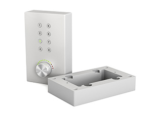 CVGAUDIO P-ZONER-B/SM - Монтажный бокс для накладного монтажа настенных панелей управления CVGAUDIO P-ZONER W/IP/B