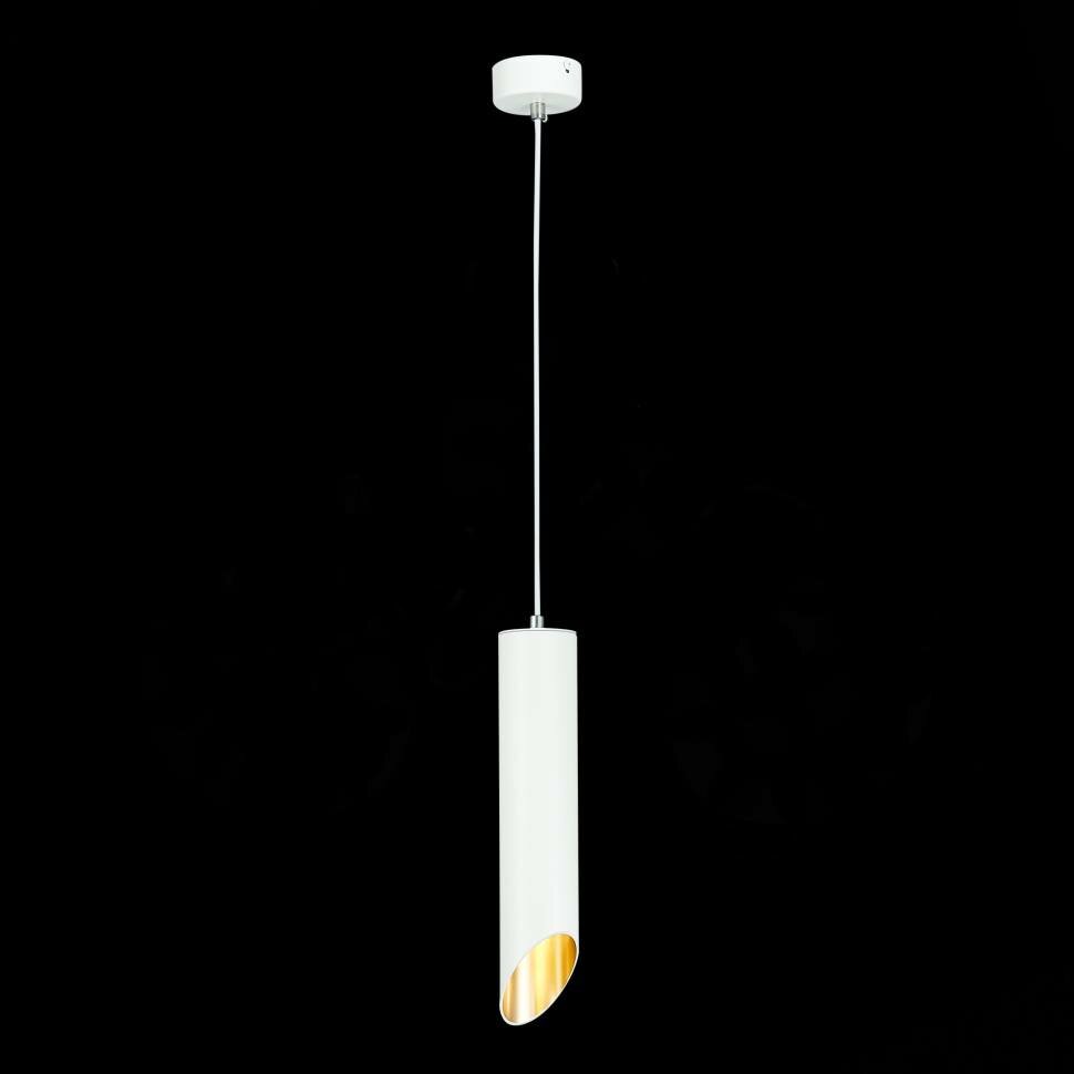 ST152.503.01 Светильник подвесной Белый GU10 1*50W IP20 D60xH300 220V Без ламп Подвесные светильники