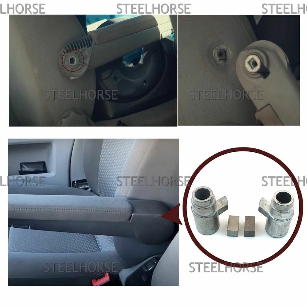 Ремкомплект подлокотника (комплект правый+левый) VW Transporter T5 ; T6