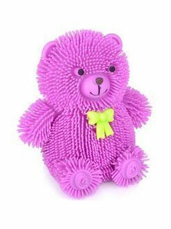 Игрушка Мишка 11см (свет), разноцветный/