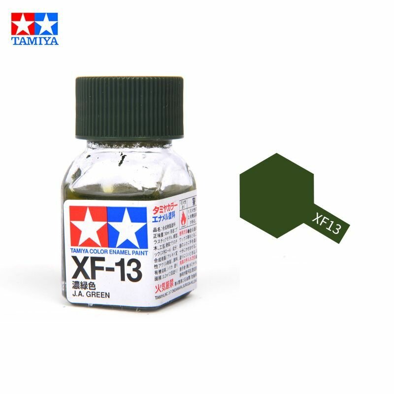 Tamiya XF1-XF85 Покраска моделей эмалированный лак матовый 10 мл
