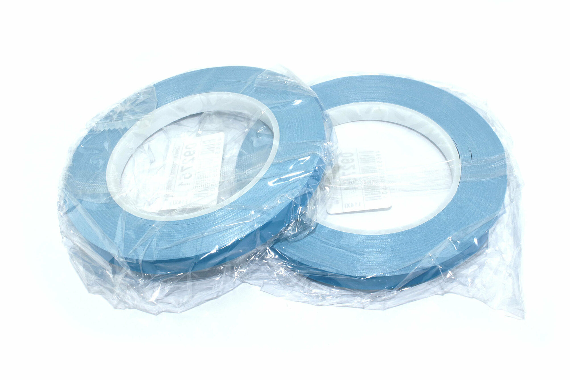 Синий двусторонний термоскотч 10 мм, 50 м 2 шт