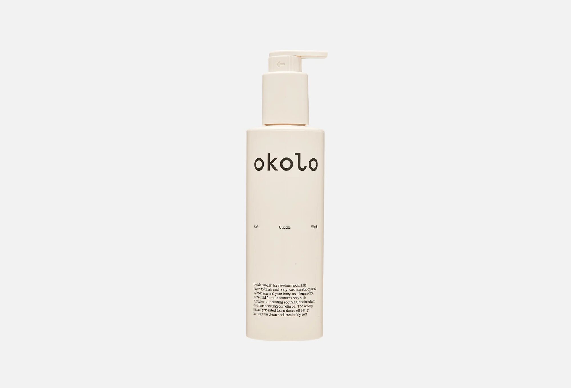 Деликатный детский гель для купания OKOLO Soft Cuddle Wash, 300 мл