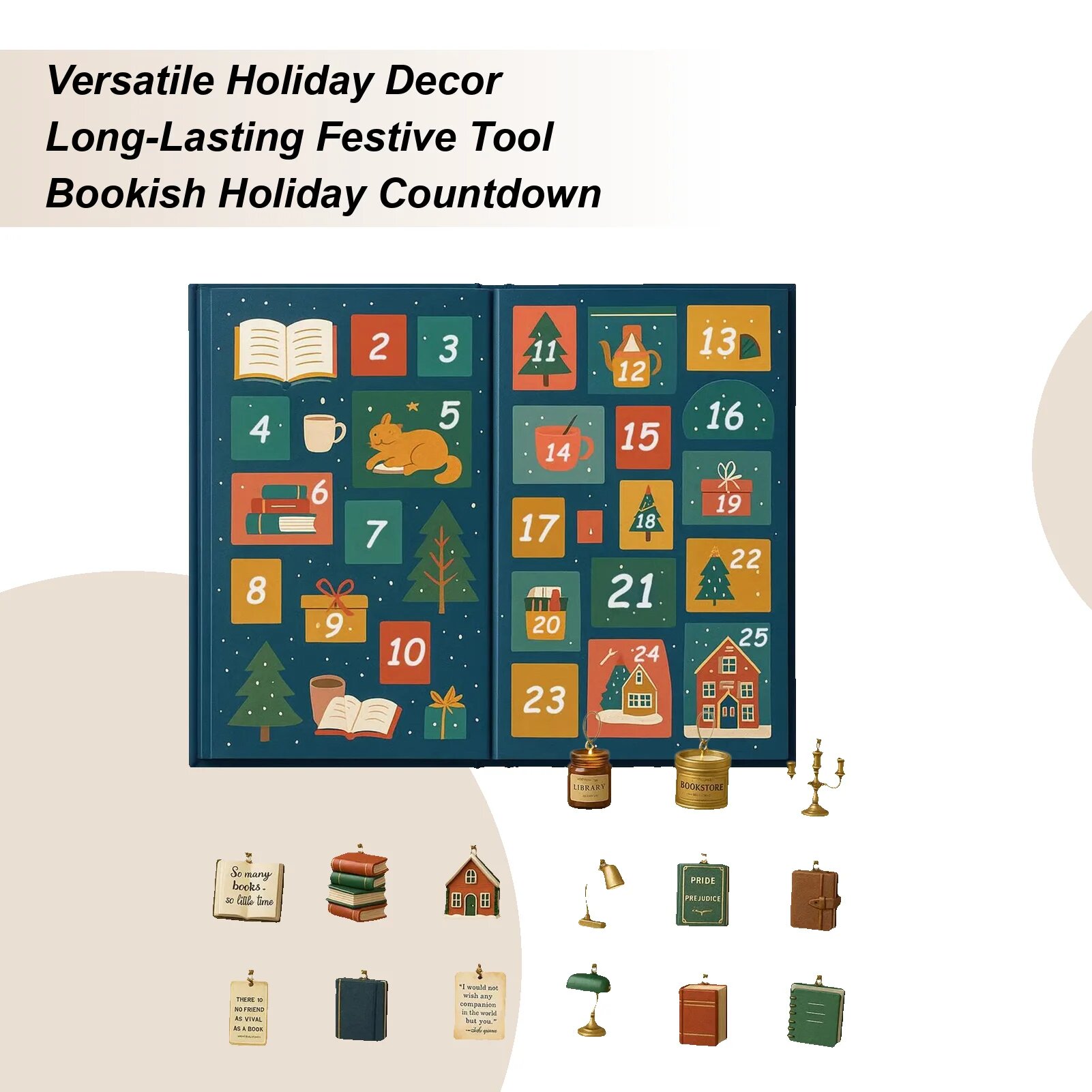 Адвент-календарь для любителей книг