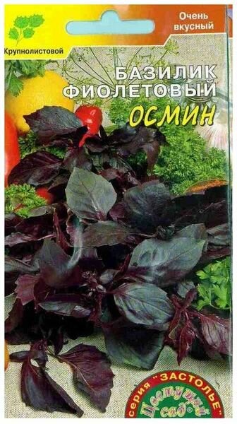 Семена Базилик Фиолетовый Осмин