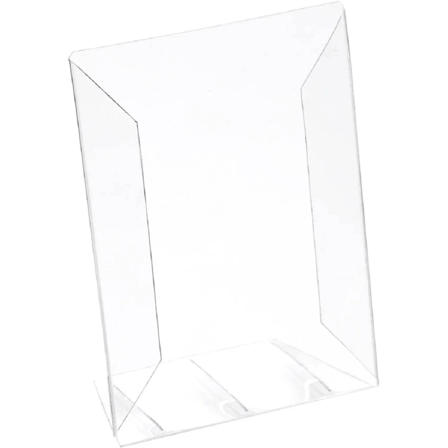 Ценникодержатель настольный для информации L-образный формата А6