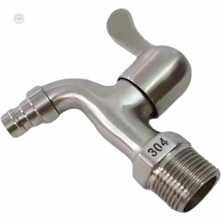 Кран водоразборный 3/4 дюйма с резьбой 25 мм, надёжный садовый кран для полива и водоснабжения, латунный поворотный кран для дачи и дома