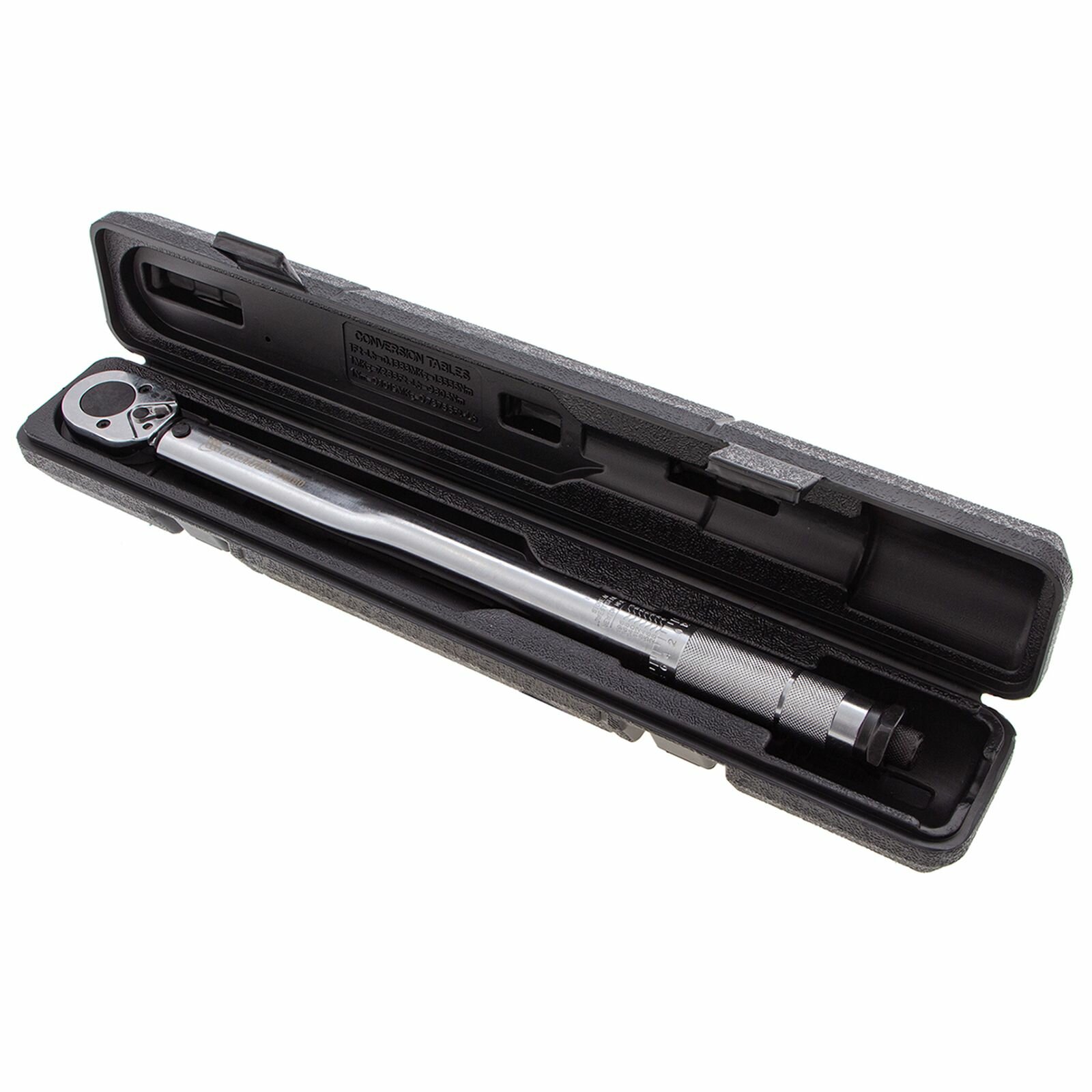 Ключ динамометрический MATRIX 42-210 Нм, 1-2, CrV, хромированный (14160)