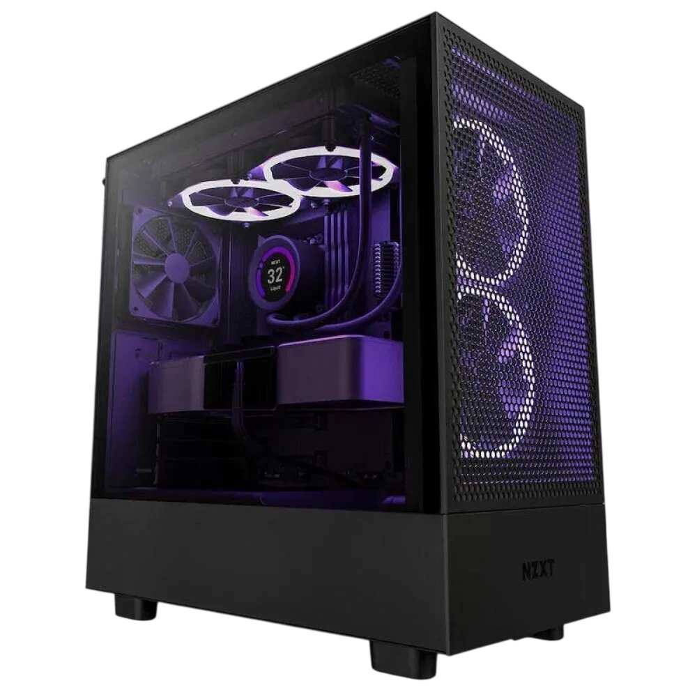 Корпус NZXT H5 Flow RGB Black