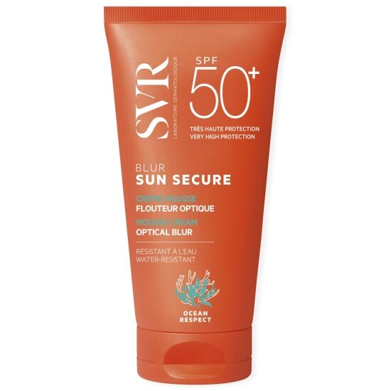 Крем-мусс для лица Svr Sun Secure с эффектом «фотошопа» без отдушки SPF 50+, 50 мл