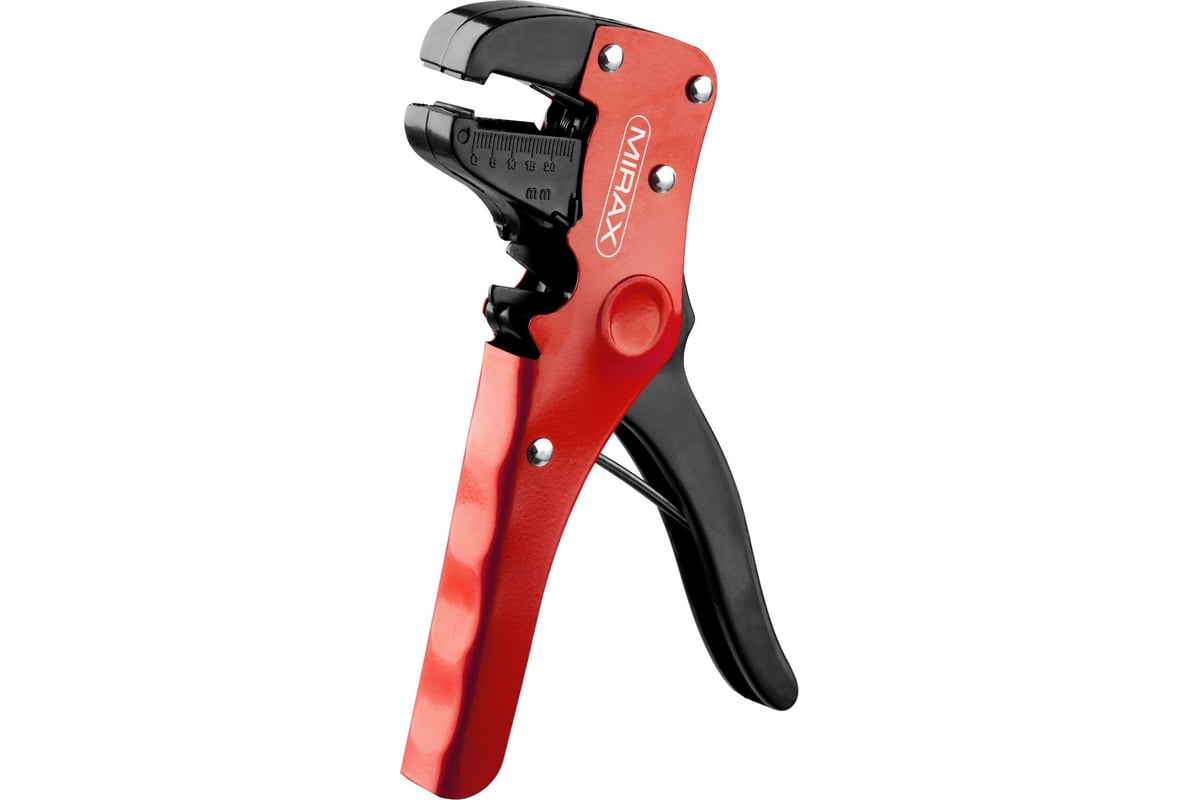 Стриппер автоматический, 0.5 - 2.5 мм2, MIRAX для снятия изоляции и резки проводов {22638} 1 шт
