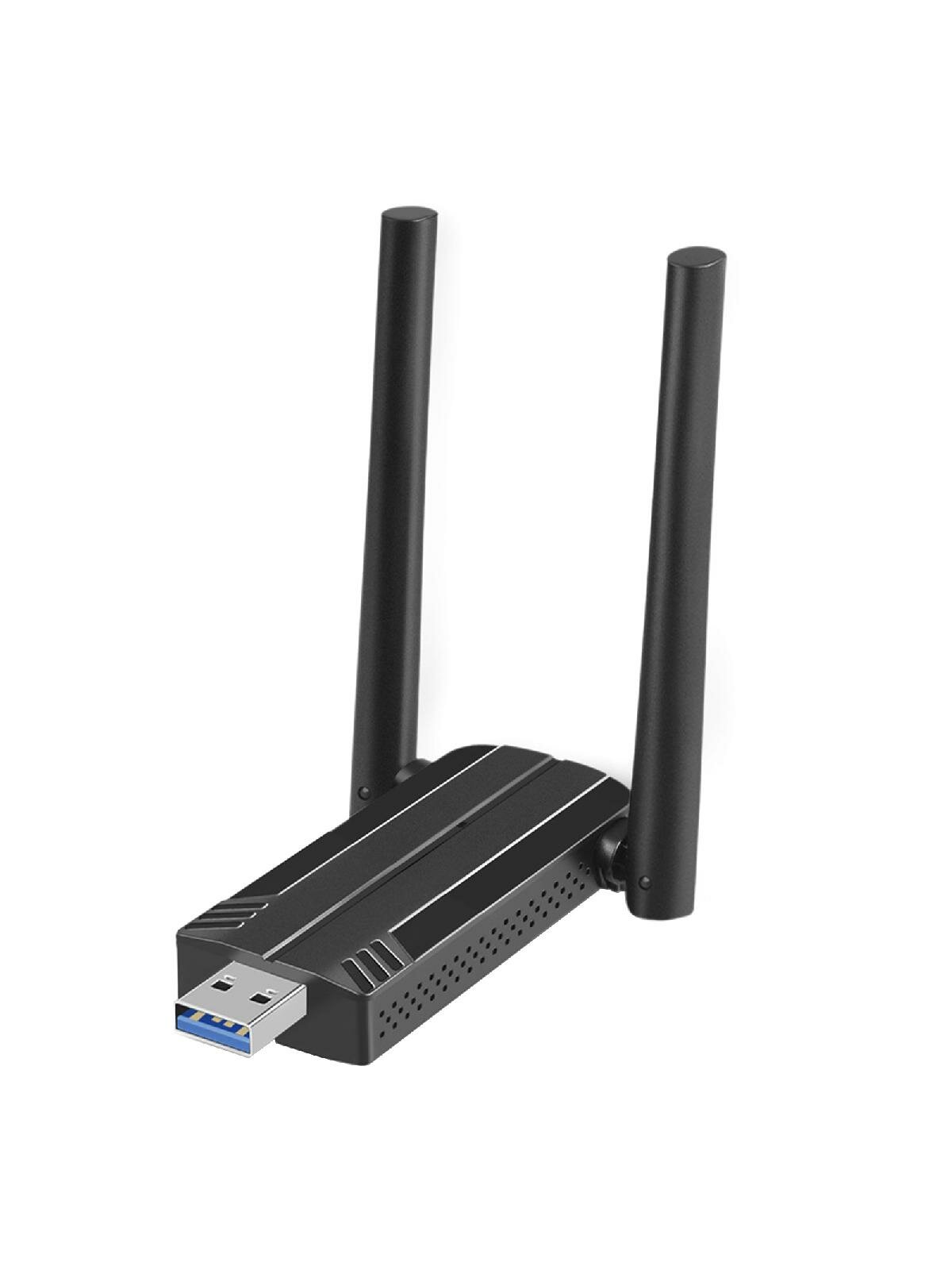 1800Mbps Wifi Card Dual Band 2.4G/5GHz Wireless USB3 WiFi Adapter WiFi6 AX1808 Bluetooth5.0-compatible RTL8832AU Chip