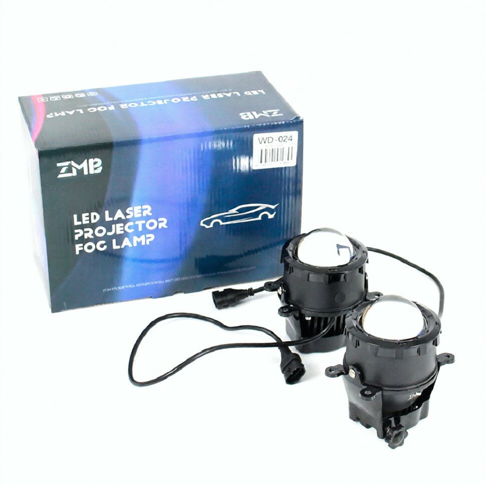 ПТФ WD-024 12 / 24W Гранта FL , Веста, Х-рей, Нива Урбан, Логан 2 с регулир бел/желт компл 2шт