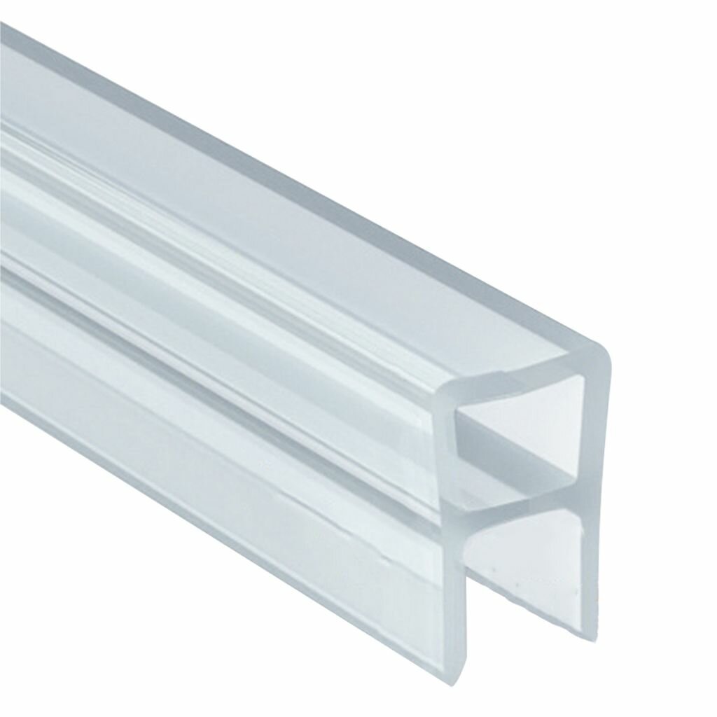 U-образная стеклянная дверь ванной комнаты с водонепроницаемой уплотнительной лентой-12 мм