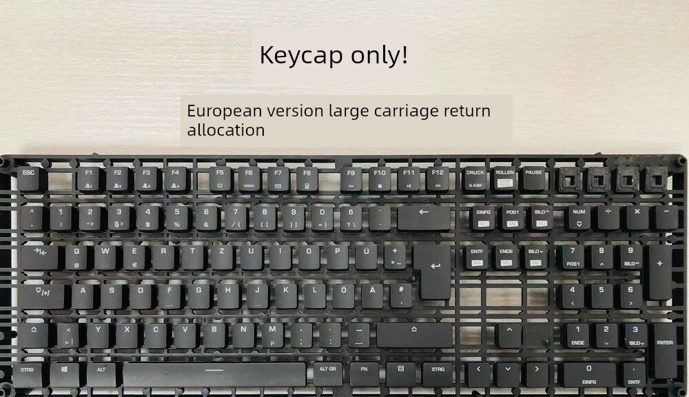 Колпачок клавиш Roccat "Ice Leopard", для Roccat Vulcan TKL PRO, с подставкой для рук