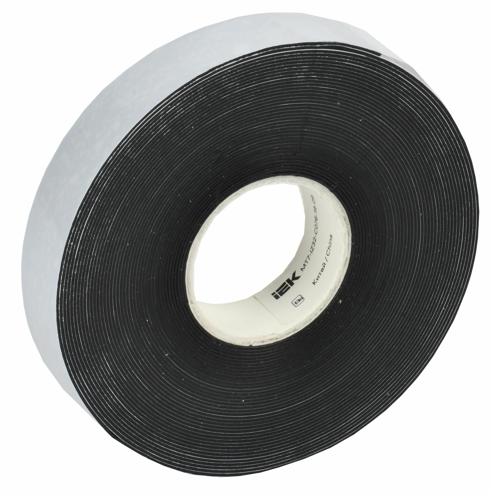 Изолента IEK самослипающаяся резиновая с подложкой 0,76х19 мм, 9 м, Mixtape