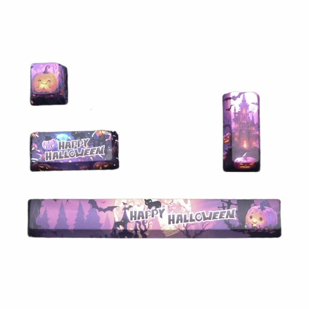 4PCS Толстые PBT Кейкапы Esc Enter 6.25u Spacebar, 04