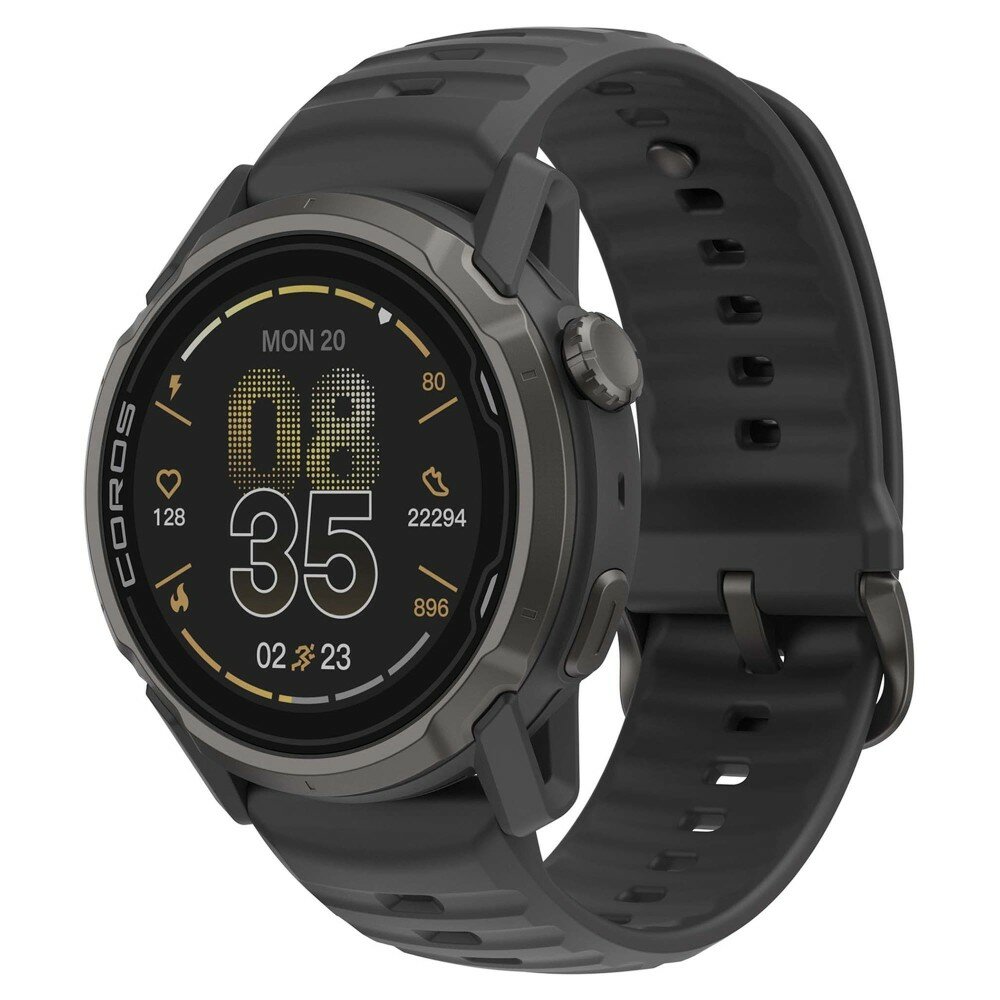 Умные спортивные часы Coros Apex 4, 42 mm, Black с сапфировым стеклом, динамиком, микрофоном и оффлайн картами