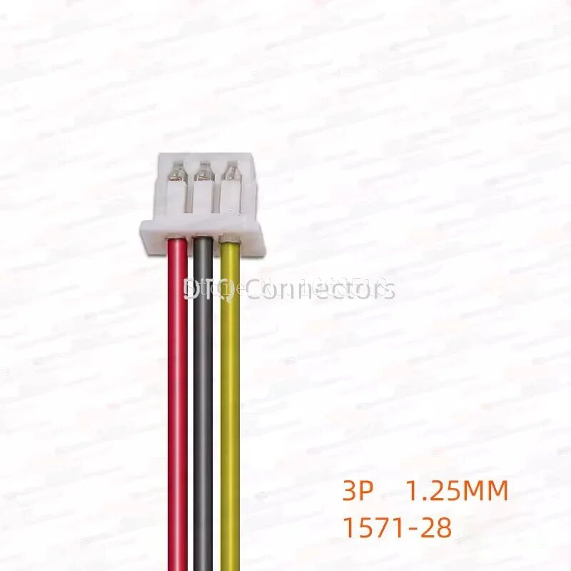JST разъемы для проводов 2-8 контактов 10см/20см/30см 28AWG