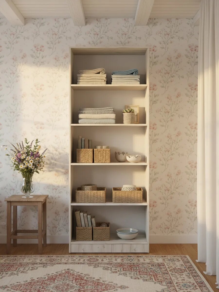 Деревянный балкона спальни одежды шкаф FRESTER распашной с полками, от производителя