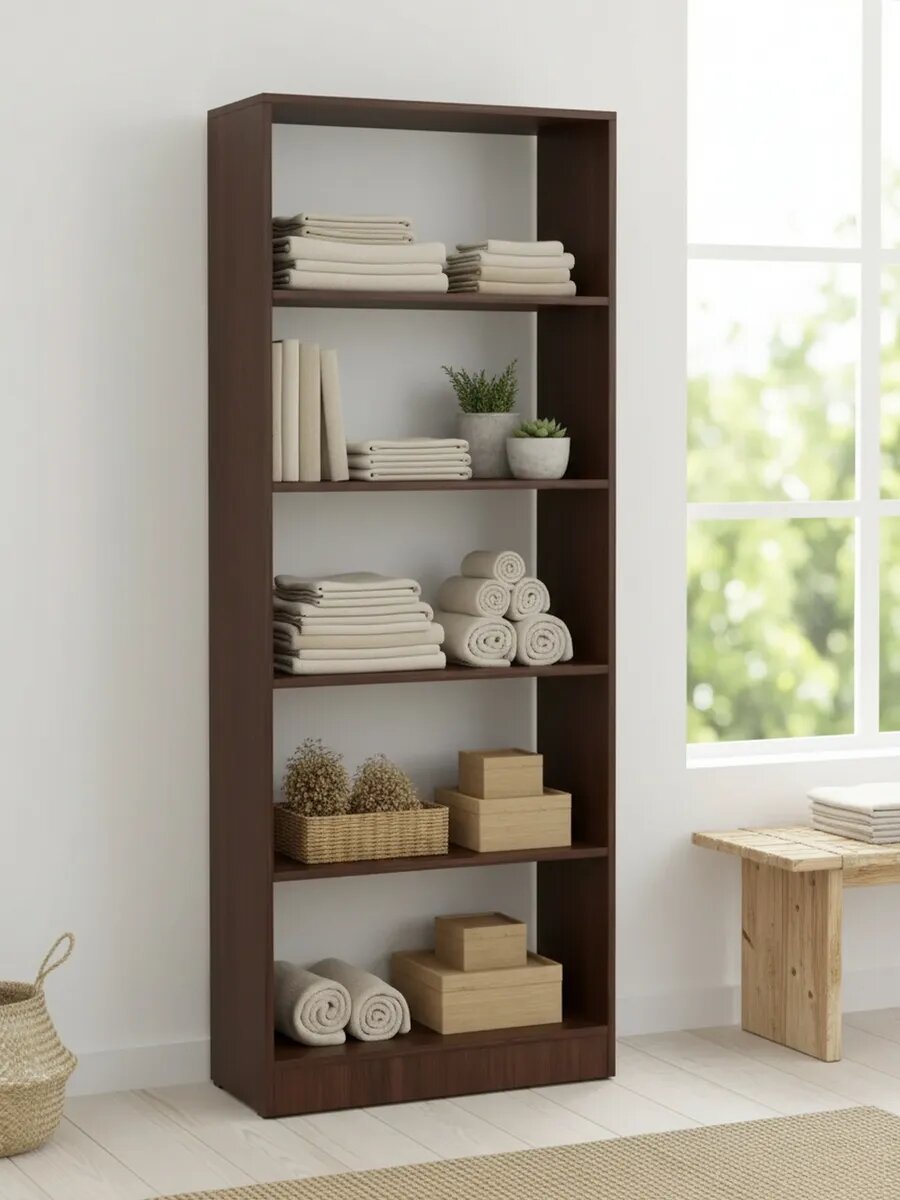 Распашной шкаф FRESTER с полками деревянный для одежды в спальню, от производителя