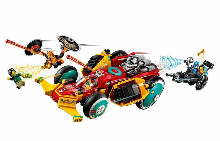 LEGO Little Monkey King Collection Cloud Chaser Sports Car Building Blocks 601 1000pcs 80015 null
