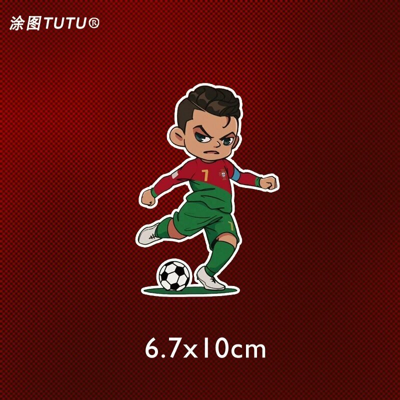 Роналду No 7, автомобильные наклейки, шлем, мотоцикл, электрические наклейки, Кубок мира, Португалия, памятные