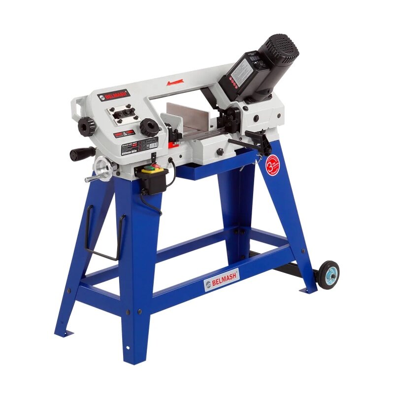 Станок ленточнопильный белмаш MBS-450VS, 550 Вт
