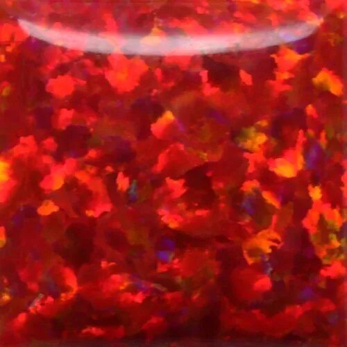 Красные искусственные опалы бусины 2-8 мм 20/50 шт Zheng Yong 4mm--20 pieces, OP45--full hole