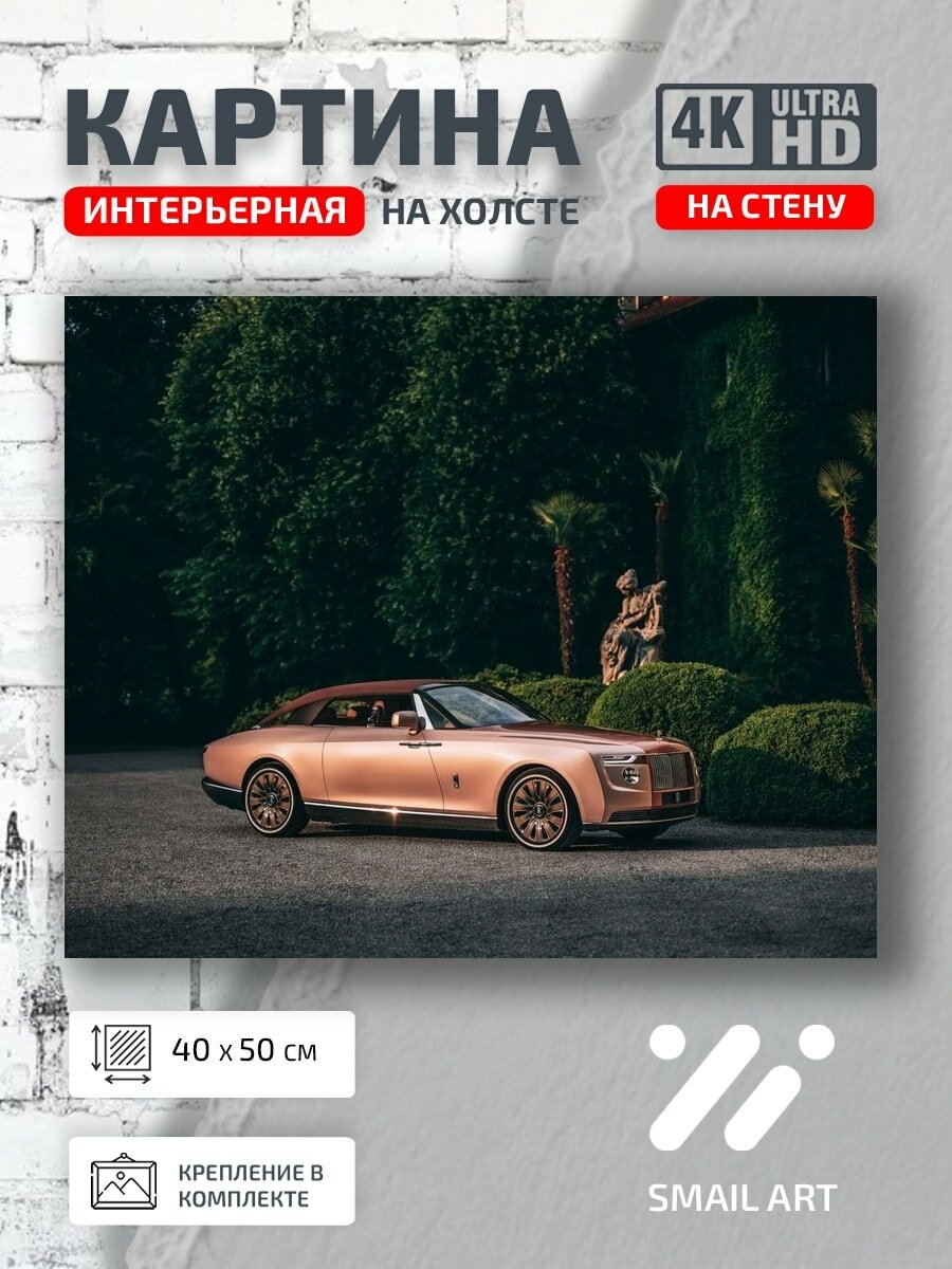 Картина на холсте интерьерная 40 на 50 на стену Tail 2022 для офиса атмосфера
