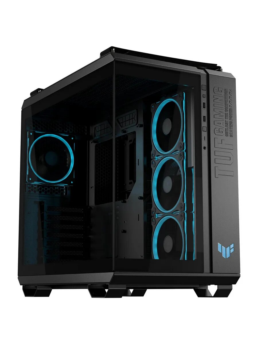 Корпус TUF GAMING GT502 HORIZON T G ARGB BLACK Middle Tower